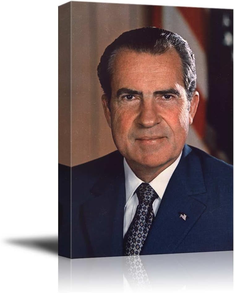 AEFER Portrait of Richard M. Nixon (37th President of The United States ...