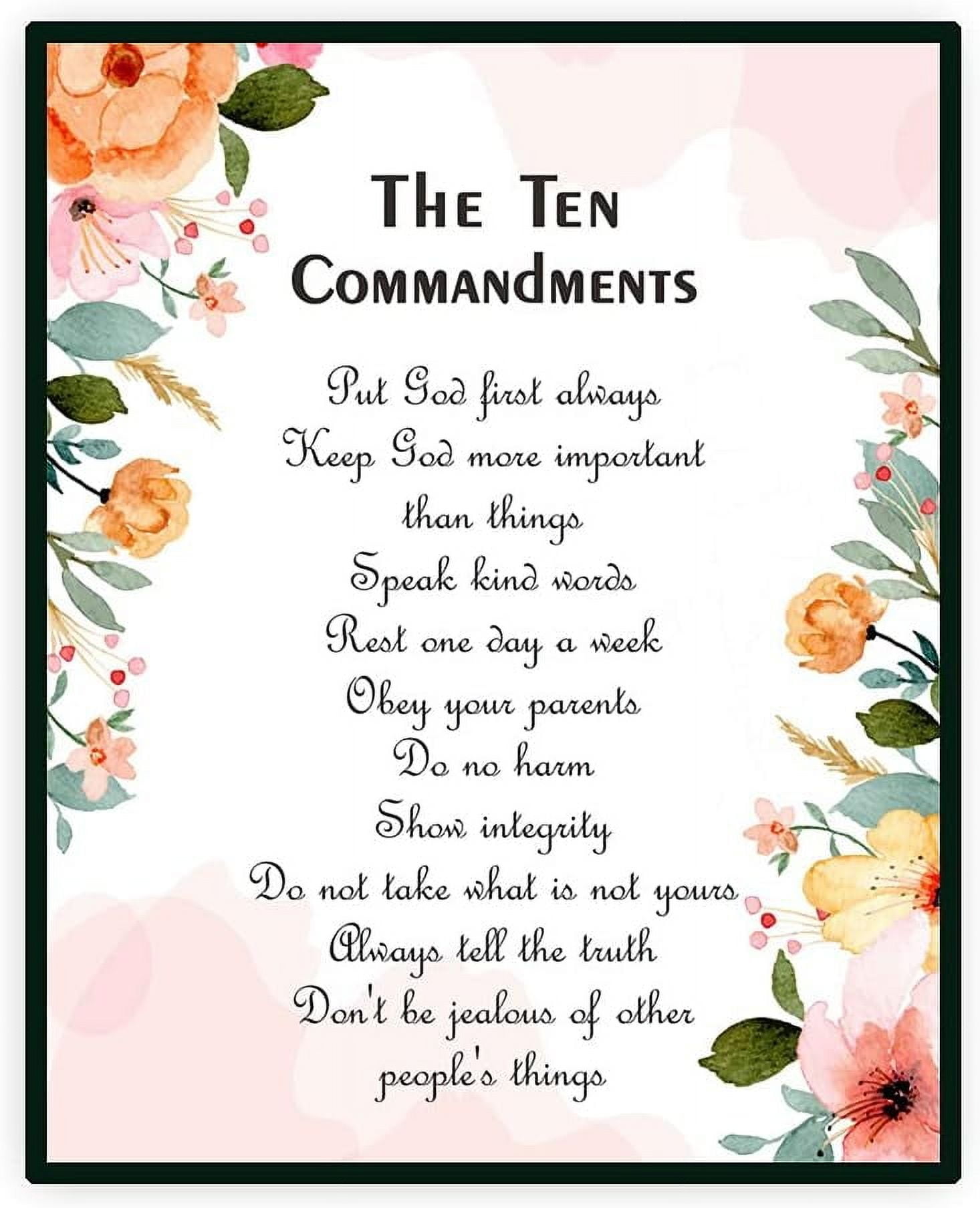 AEFER-Poster-Bible-Verse-Canvas-Wall-Art-Print-Christian-Inspirational ...