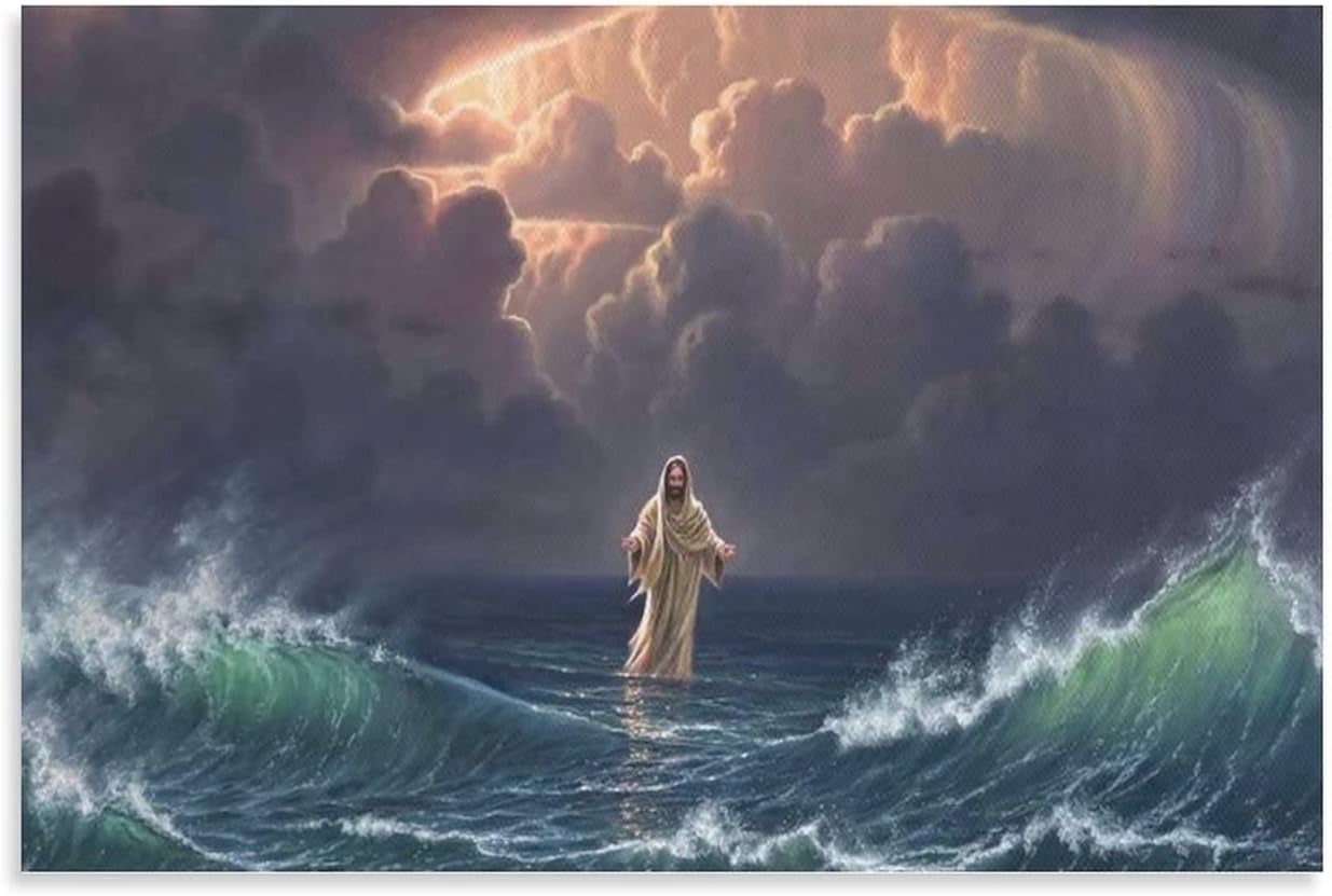 AEFER-Poster-Jesus-Christ-Canvas-Wall-Art-Inspirational-Posters-Prints ...