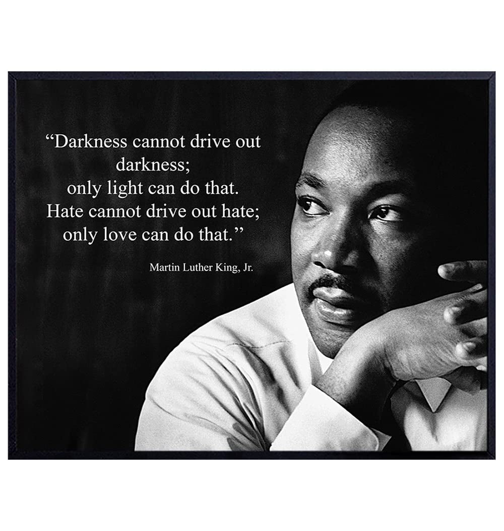 AEFER-Poster-Martin-Luther-King-Wall-Art-MLK-Quotes-African-American ...