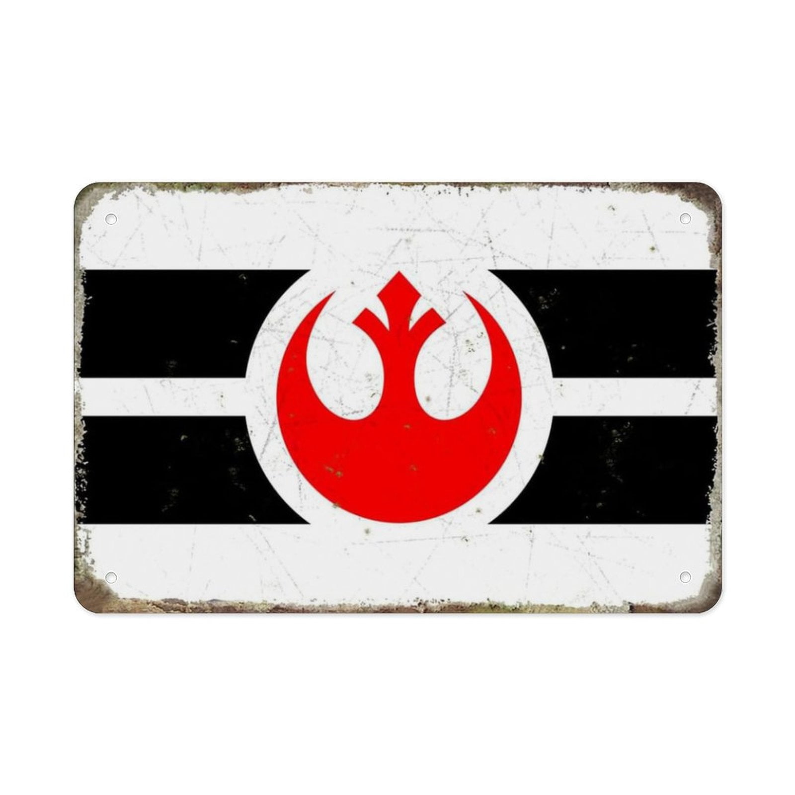 AEFER Rebel Alliance Tin Metal Tin Sign Tin Plate Sign Wall Art Decor ...