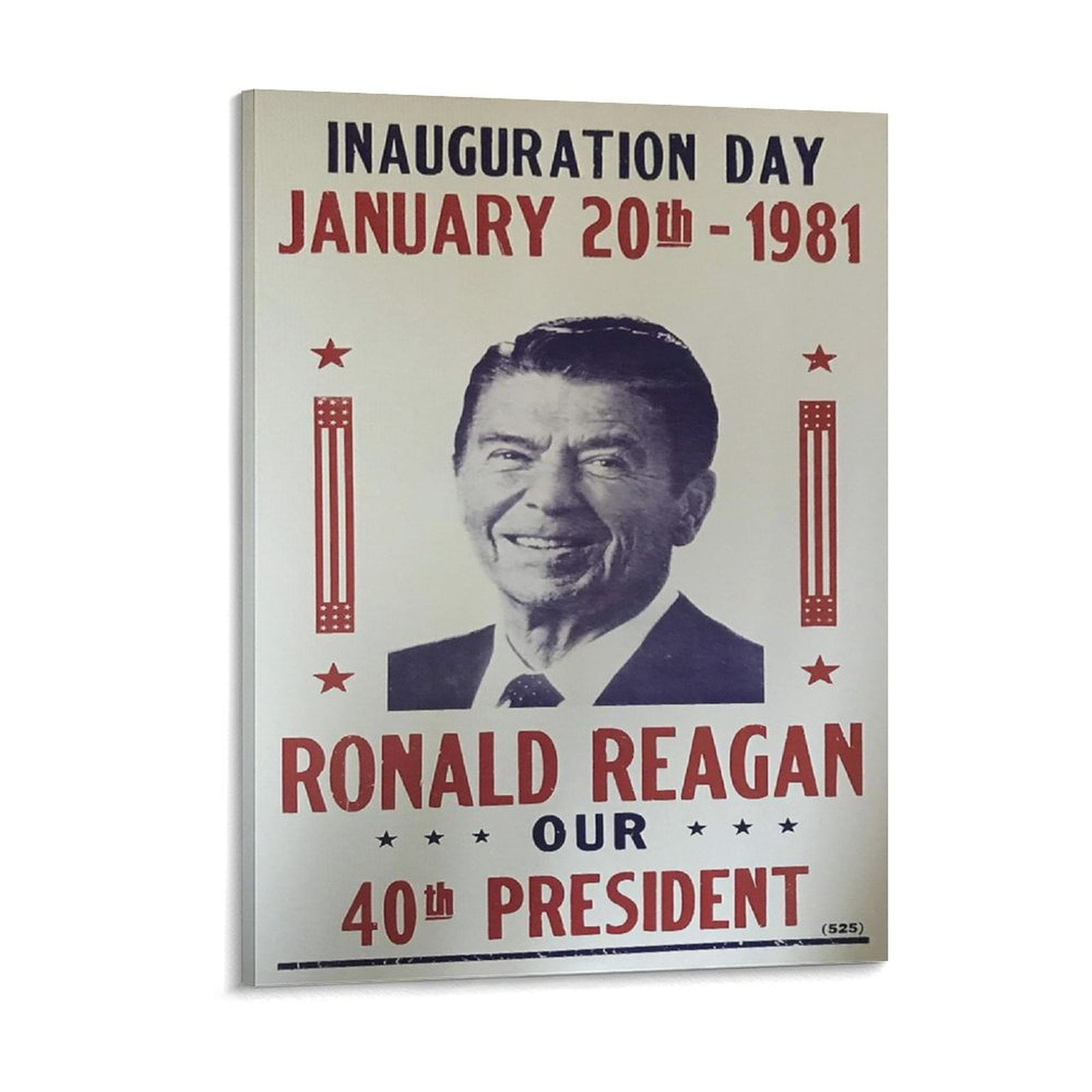 AEFER Ronald Reagan Inauguration Day Poster Frame: 10x8inch(25x20cm ...
