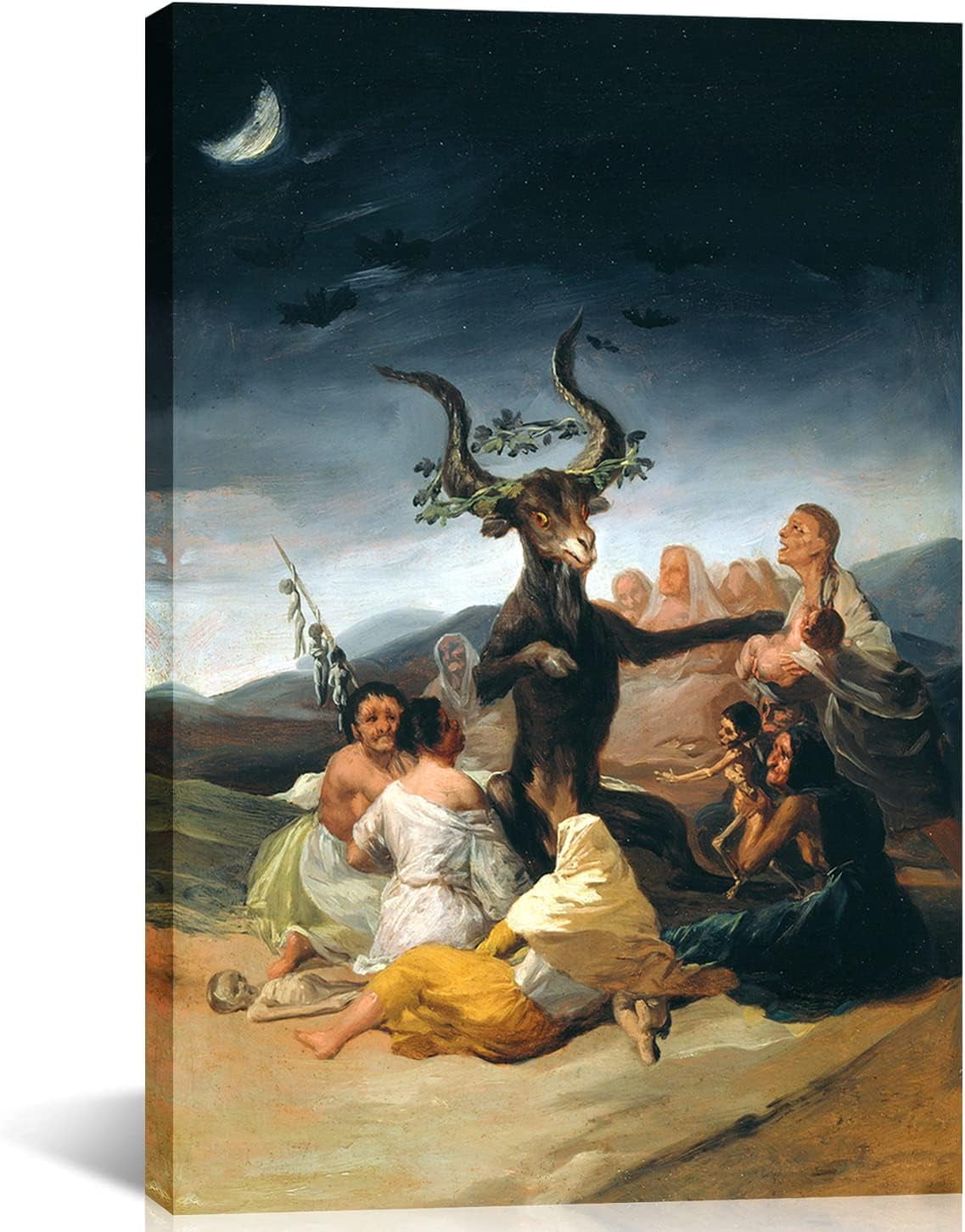 AEFER The Sabbath of Witches by Francisco De Goya World's Famous Canvas ...