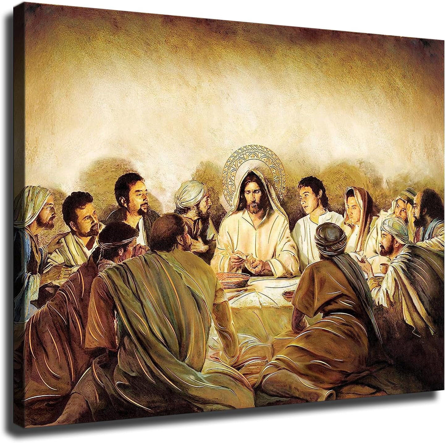AEFER Saint Last Supper Decorative Painting Art Poster Picture Modern ...