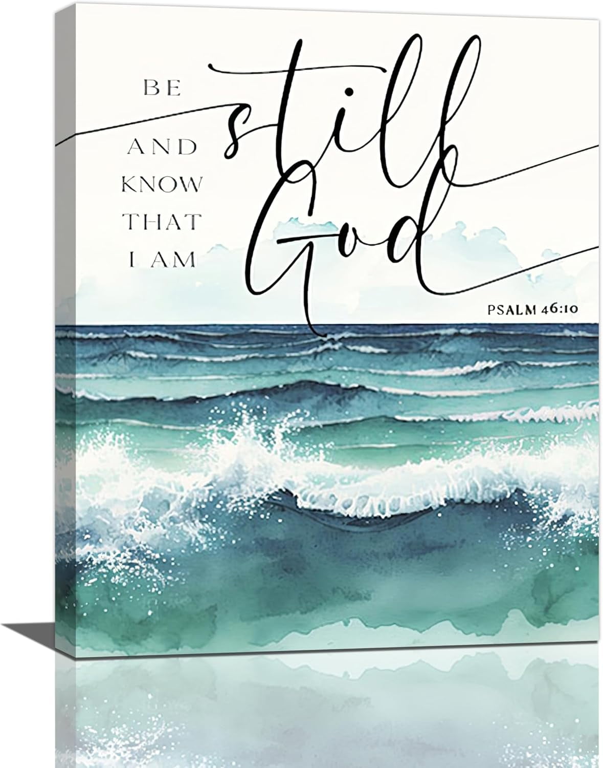 AEFER Scripture Wall Art Bible Verse Wall Decor Christian Inspirational ...