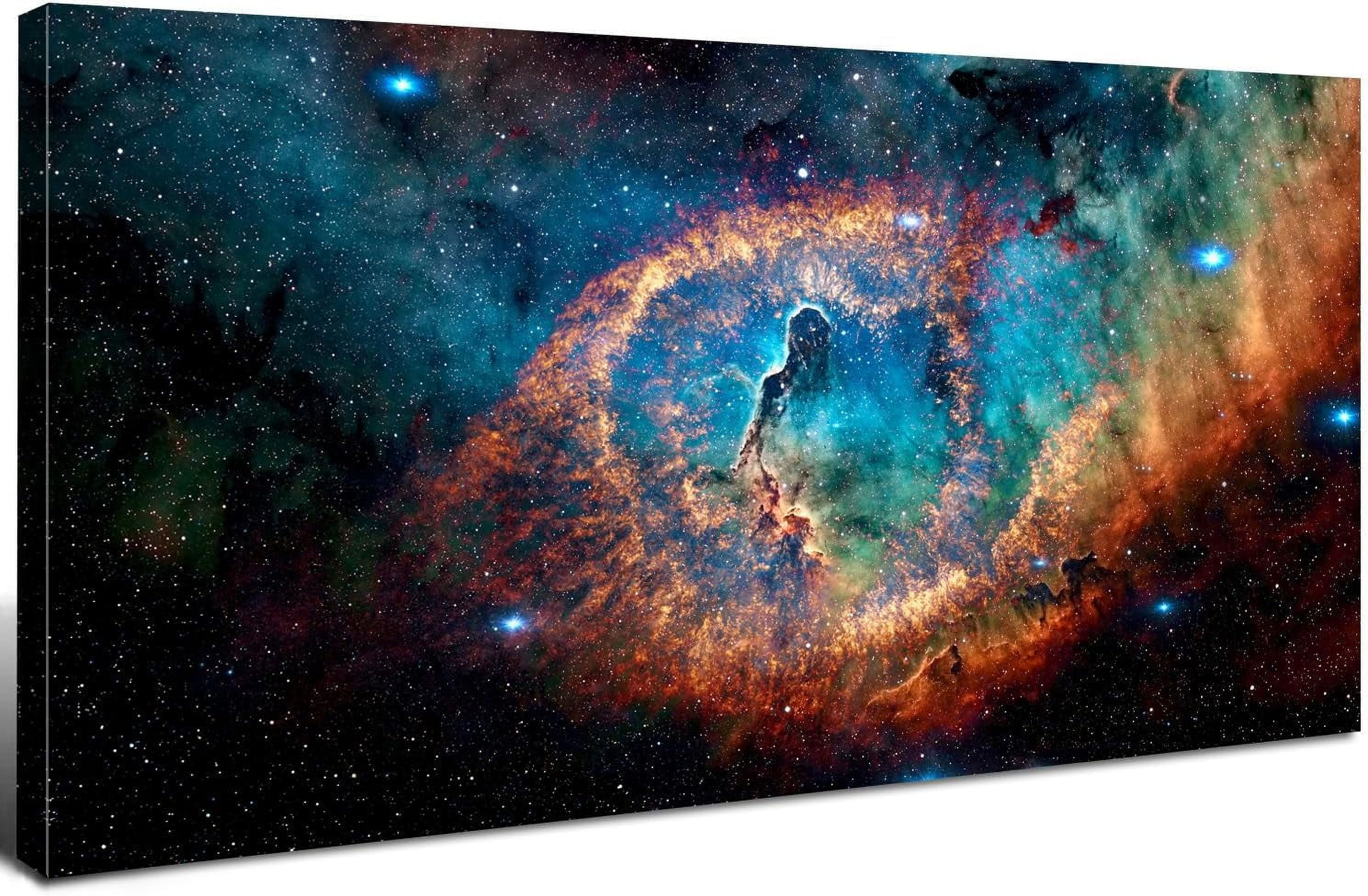 AEFER Space Wall Art for Boys Room Decor Fantastic Galaxy Wall Decor ...