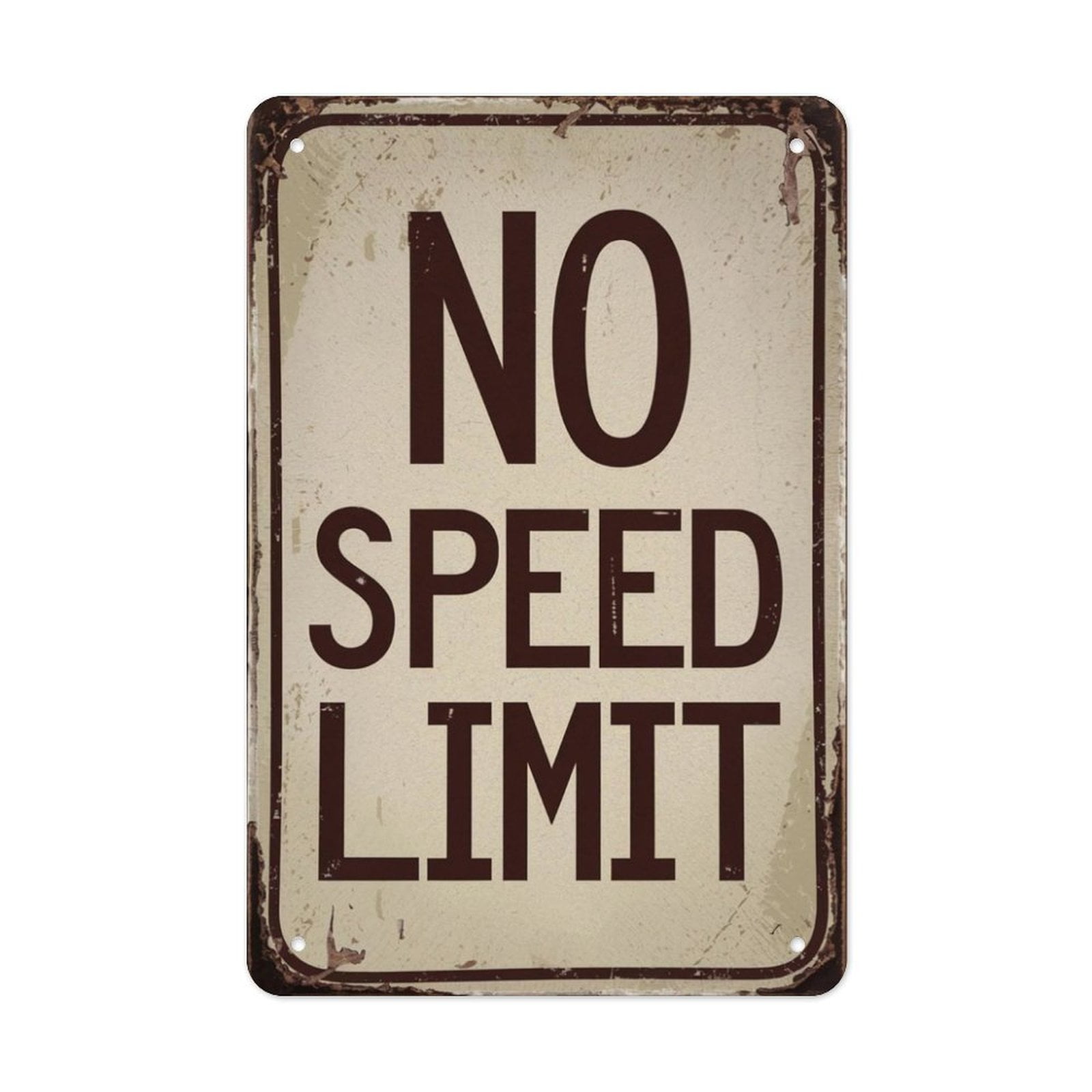 AEFER Street Signs For Bedroom Car Wall Decor Grunge Room Decor Vintage ...