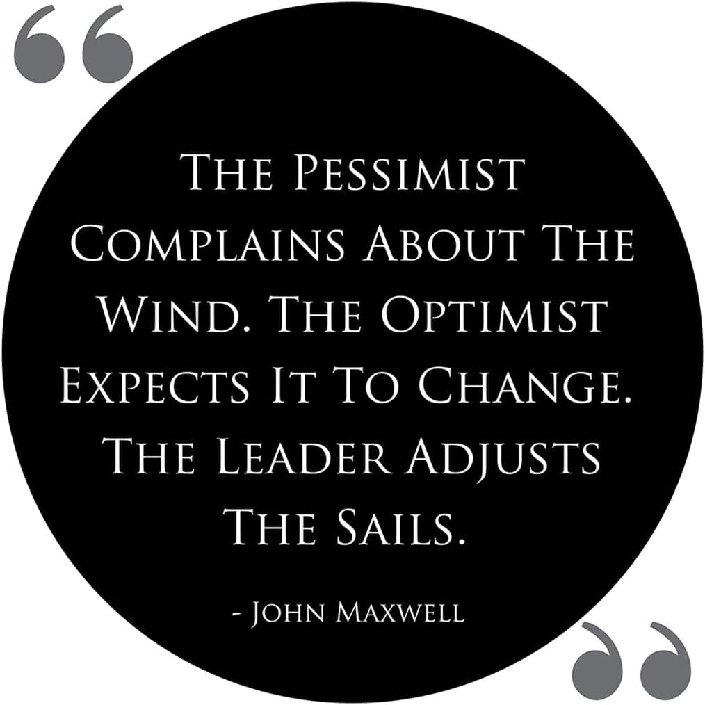 AEFER The Leader Adjusts The Sails.John Maxwell Wall Decor Art Print ...