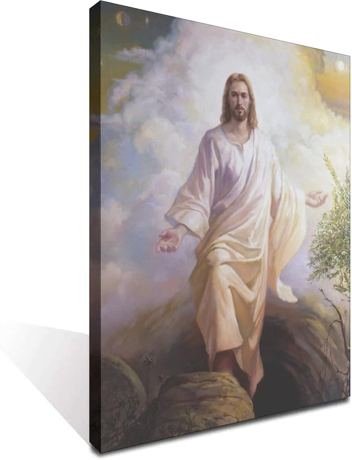 AEFER The Resurrected Christ Jesus Canvas Wall Art Print Poster Picture ...