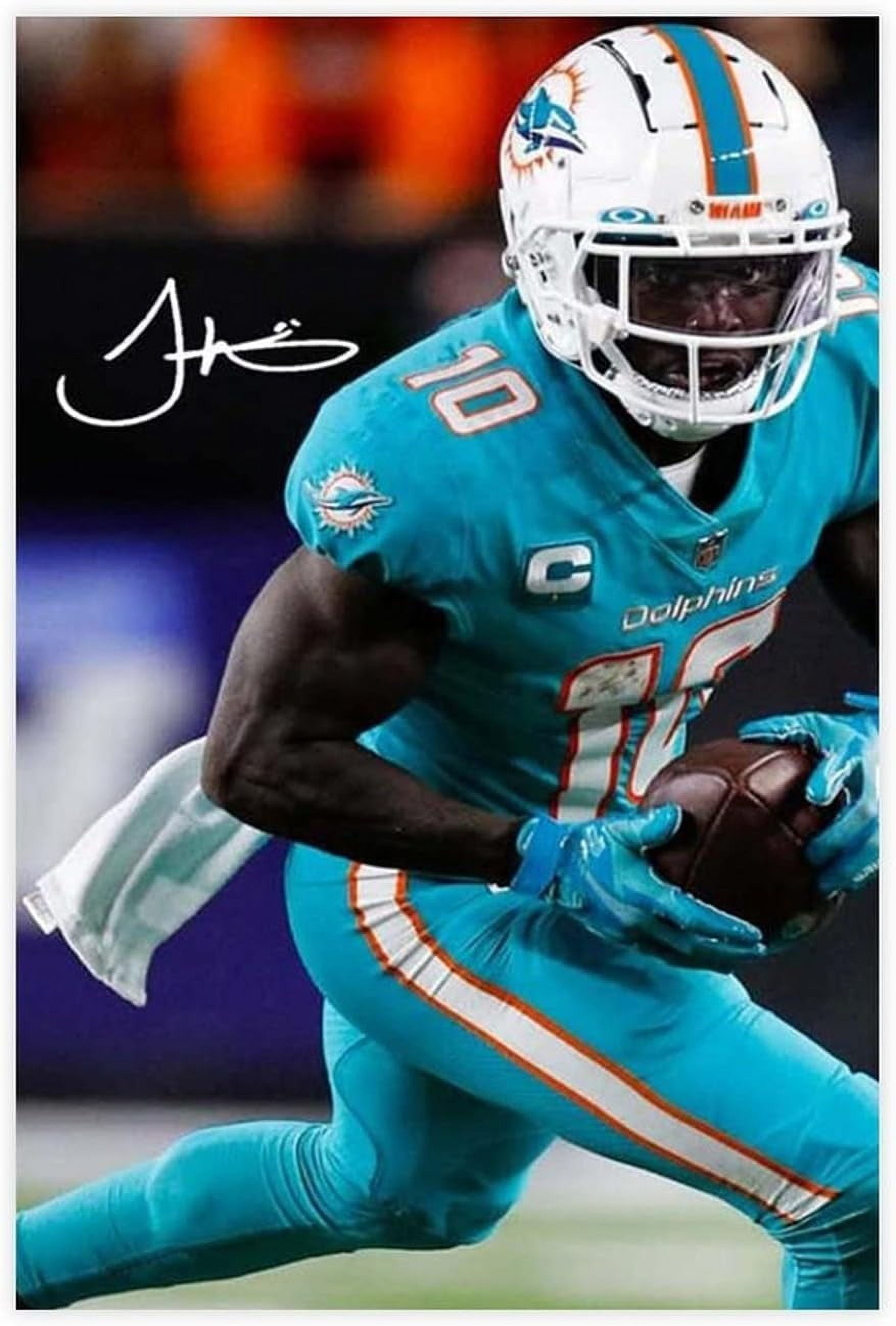 AEFER Tyreek Hill Poster Canvas Poster Wall Art Decor Print Picture ...