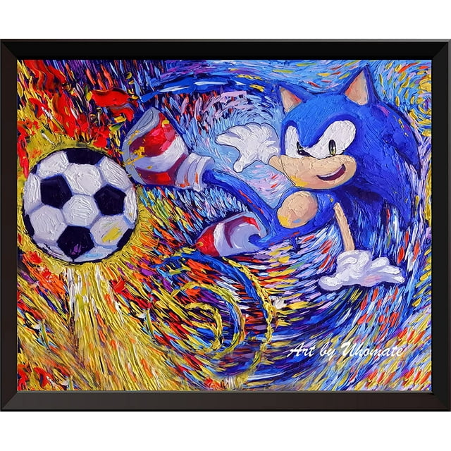 AEFER Video Game Posters Vincent Van Gogh Starry Night Posters Home Canvas Wall Art Print ...