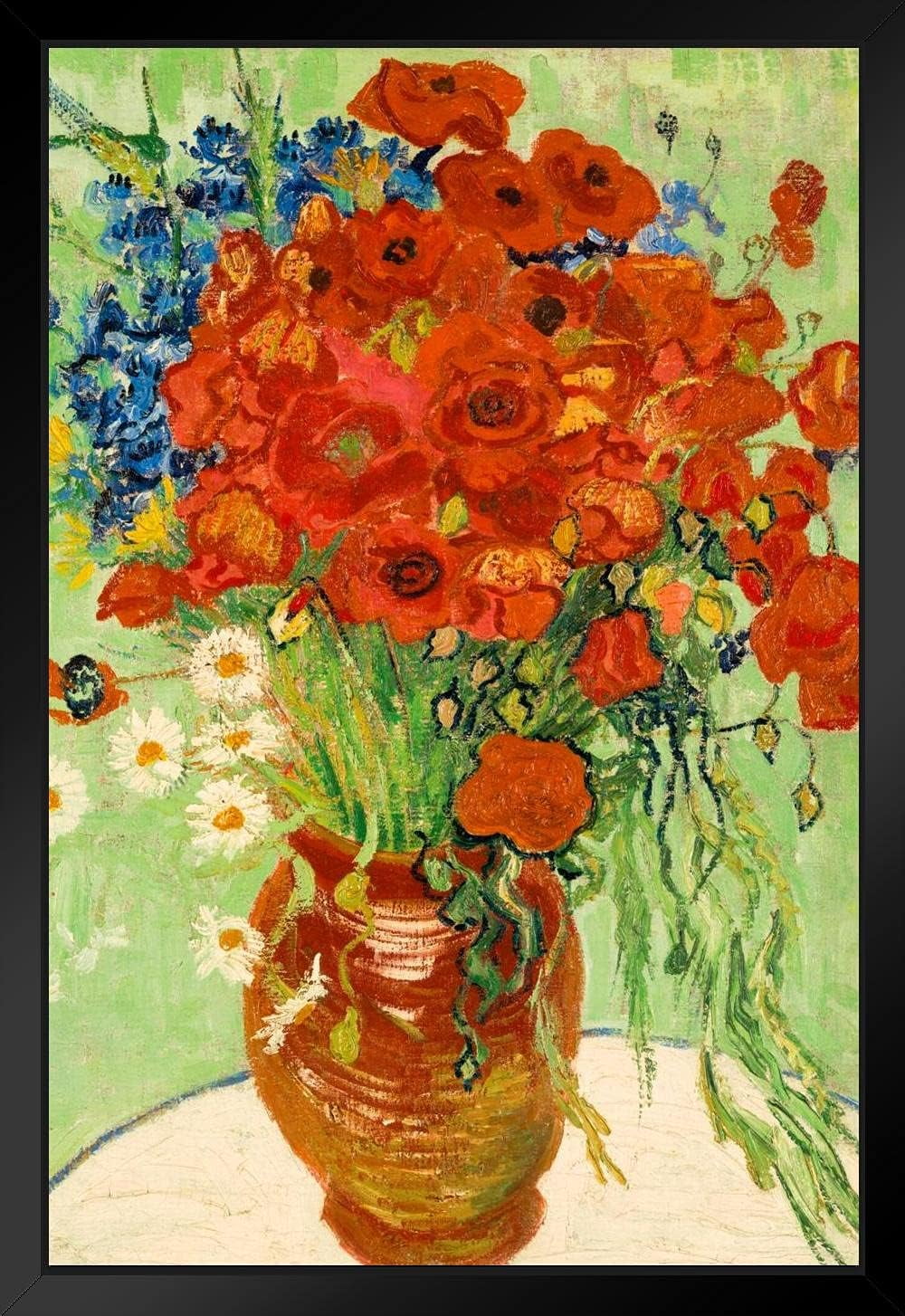 AEFER Vincent Van Gogh Red Poppies And Daisies Van Gogh Wall Art ...
