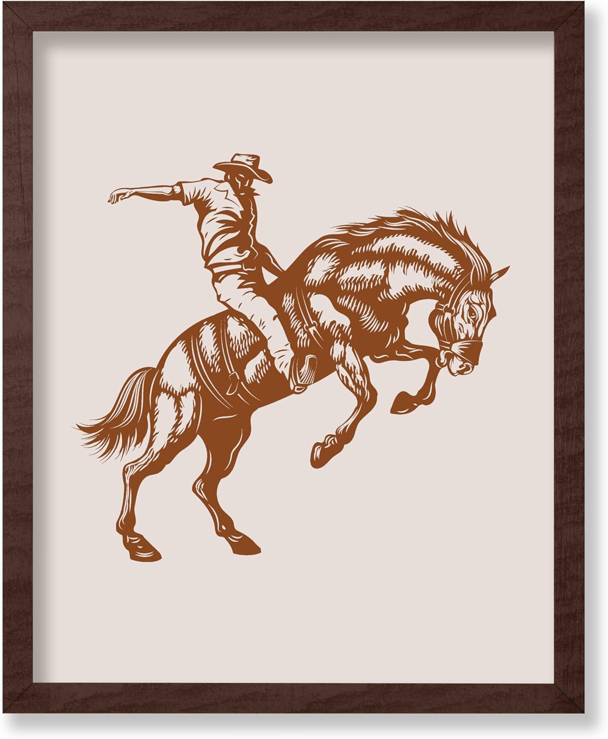 AEFER Vintage Advertising Poster Rodeo, Beer, Trendy, Aesthetic Wall ...