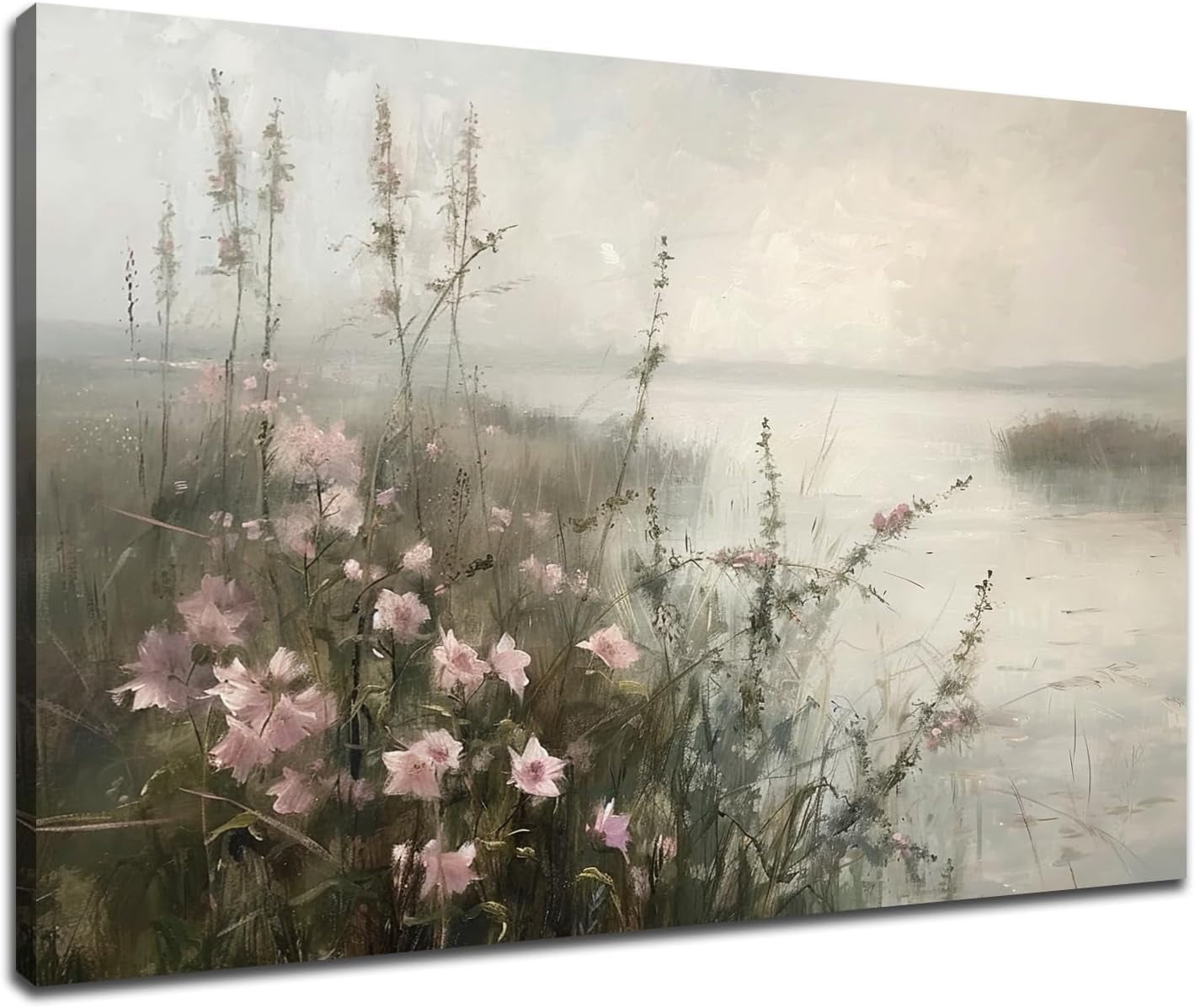 AEFER Vintage Botanical Canvas Wall Art French Farmhouse Prints Decor ...