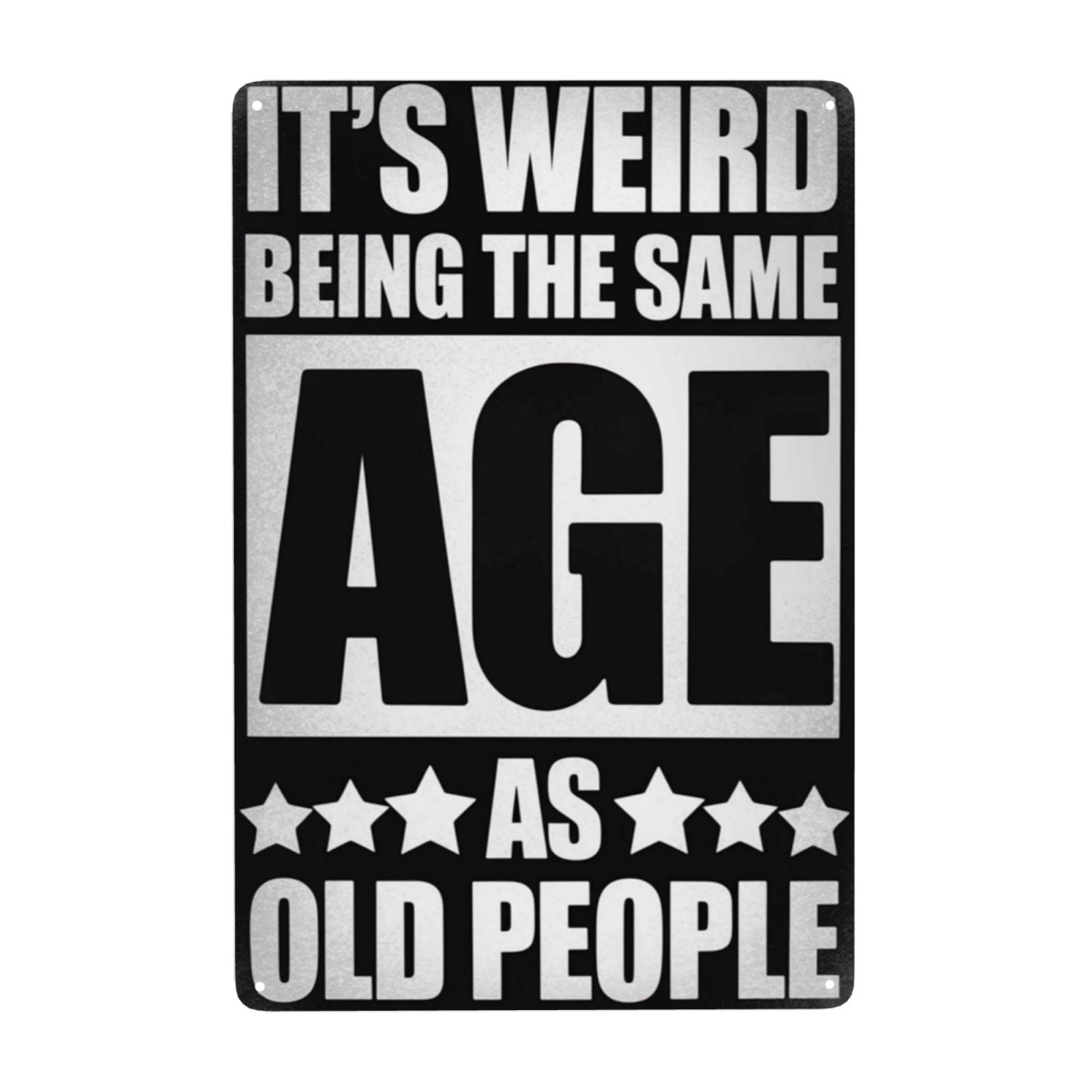 AEFER Vintage Tin Sign Retro Metal Funny Signs for Home Decor Stylish ...