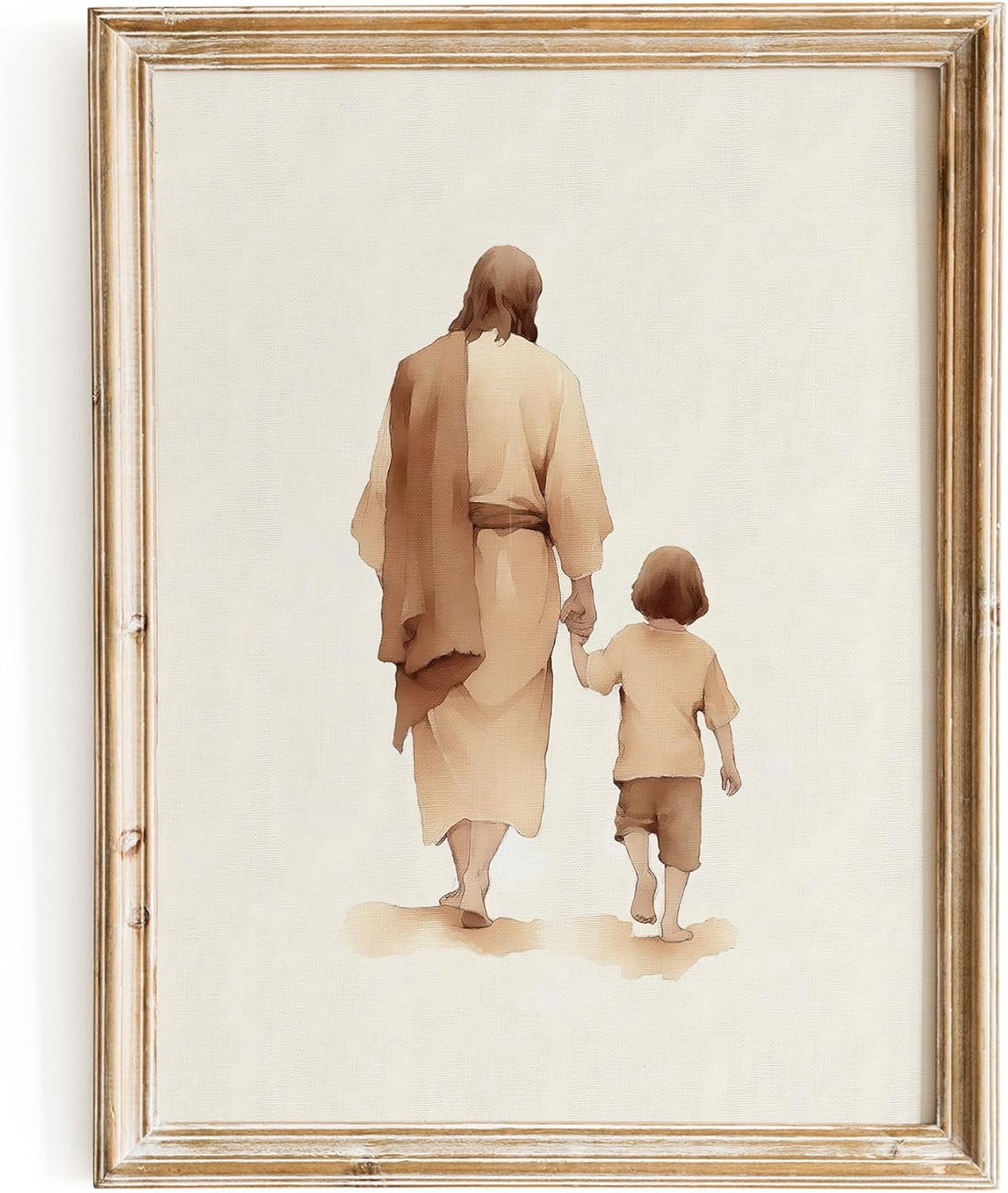 AEFER | The Way He Leads (Boy) | Christian Bible Wall Art Jesus Poster ...