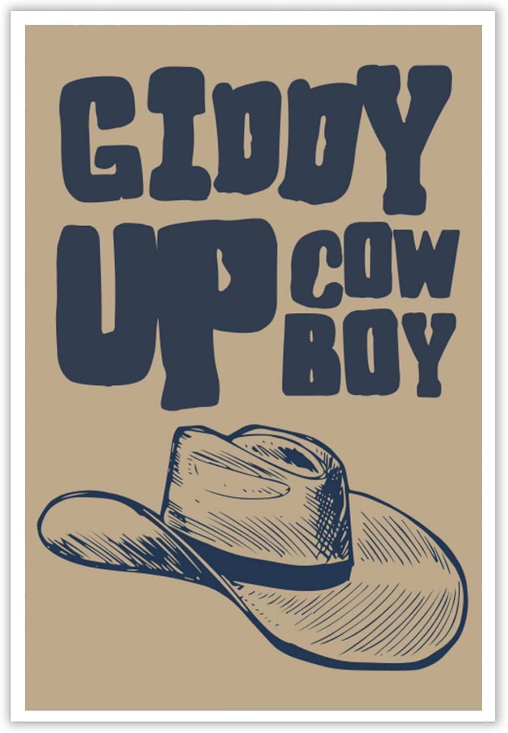 AEFER Western Wall Art Cowboy Wall Art Southernwest Wall Art Retro ...