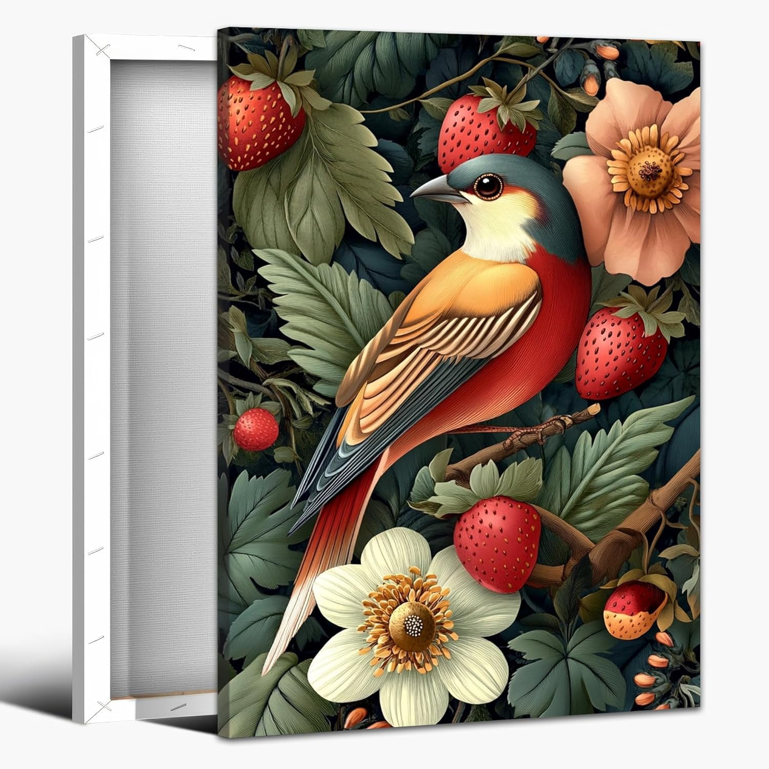 AEFER William Morris Wall Art, William Morris Prints Floral Canvas Wall ...