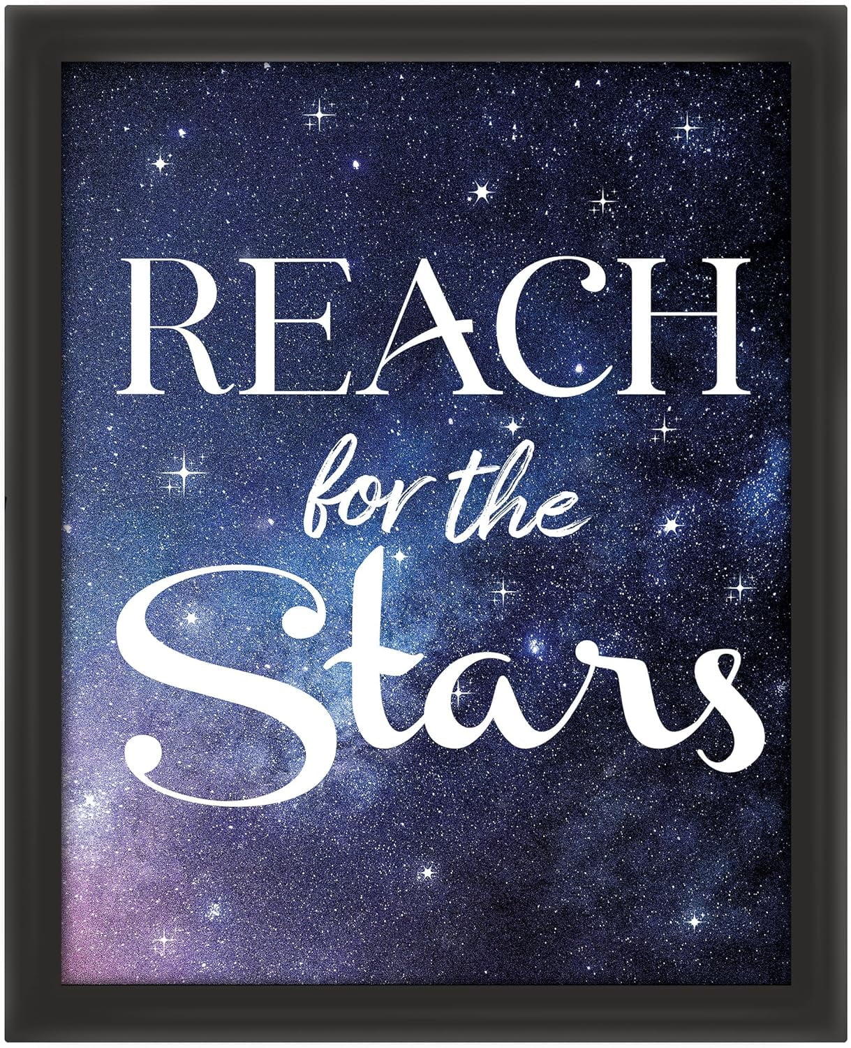 AEFER reach for the stars - encouraging quote - Kids Room Art ...