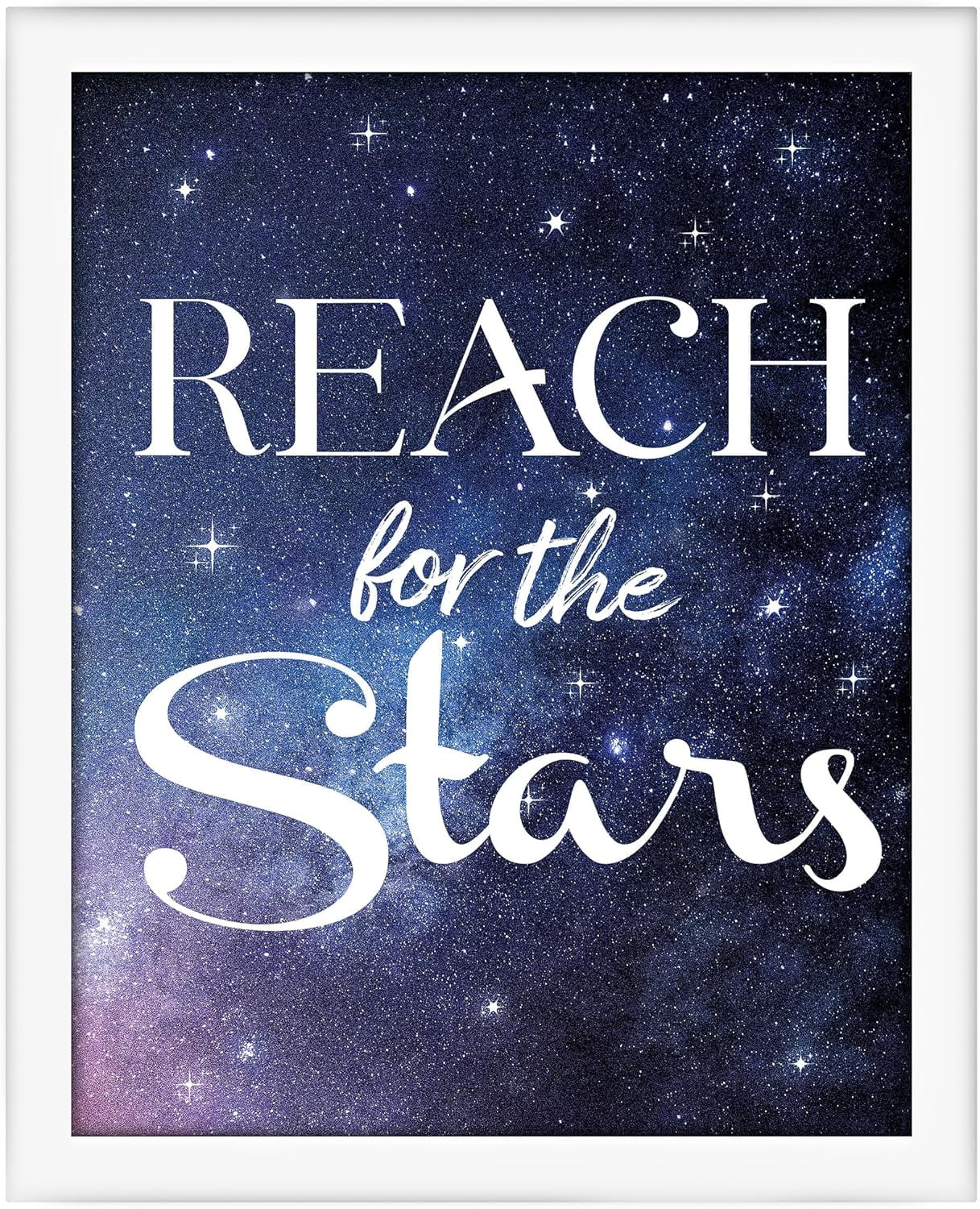 AEFER reach for the stars - encouraging quote - Kids Room Art ...