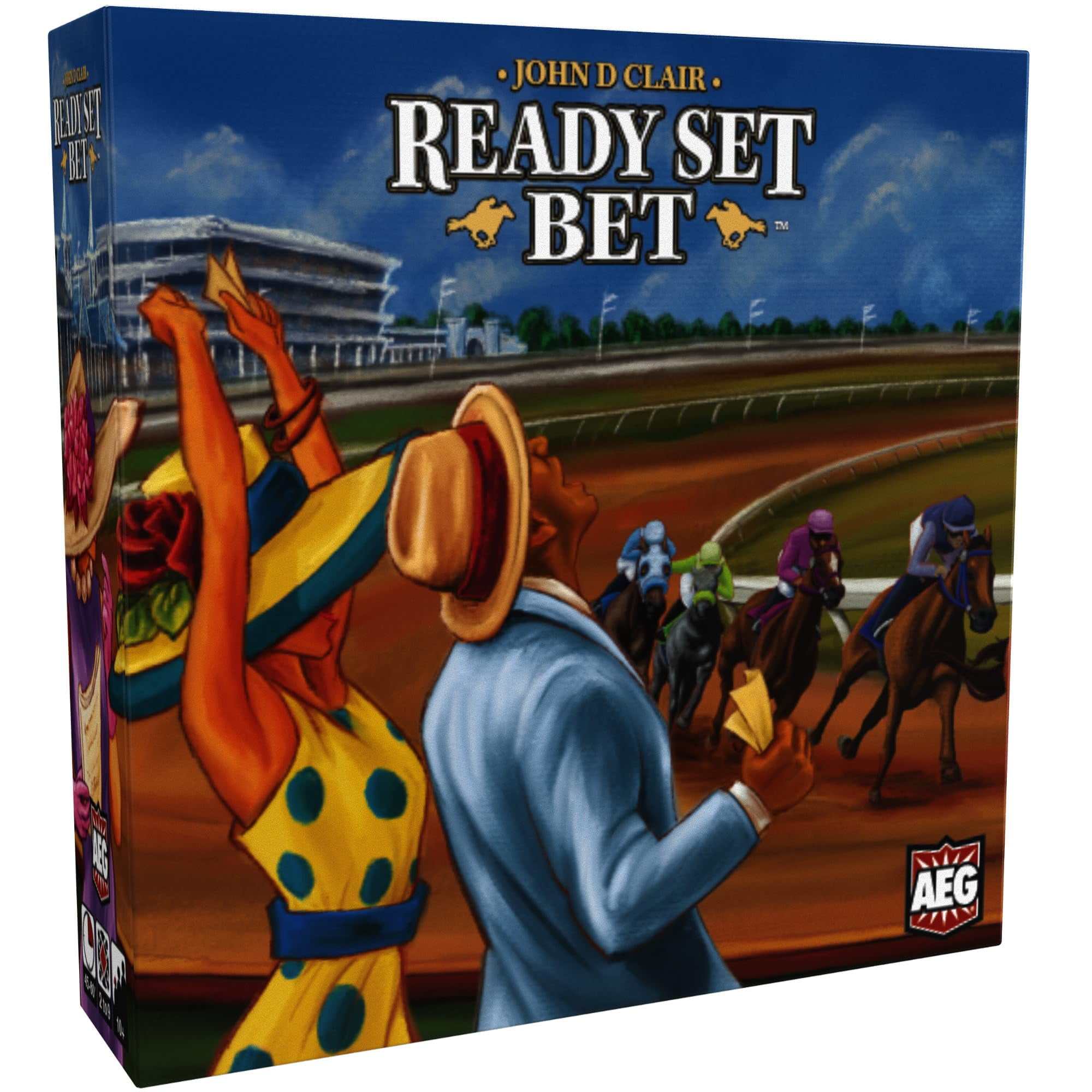 AEG Ready Set Bet | Head Off to The Races | Betting & Bluffing | Real ...