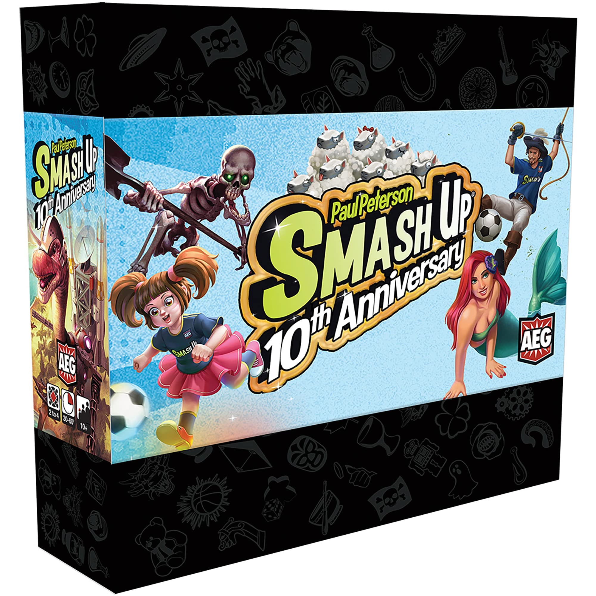AEG Smash Up: 10th Anniversary Stand-Alone Base Game | Shufflebuilding Card Game | Mermaids ...
