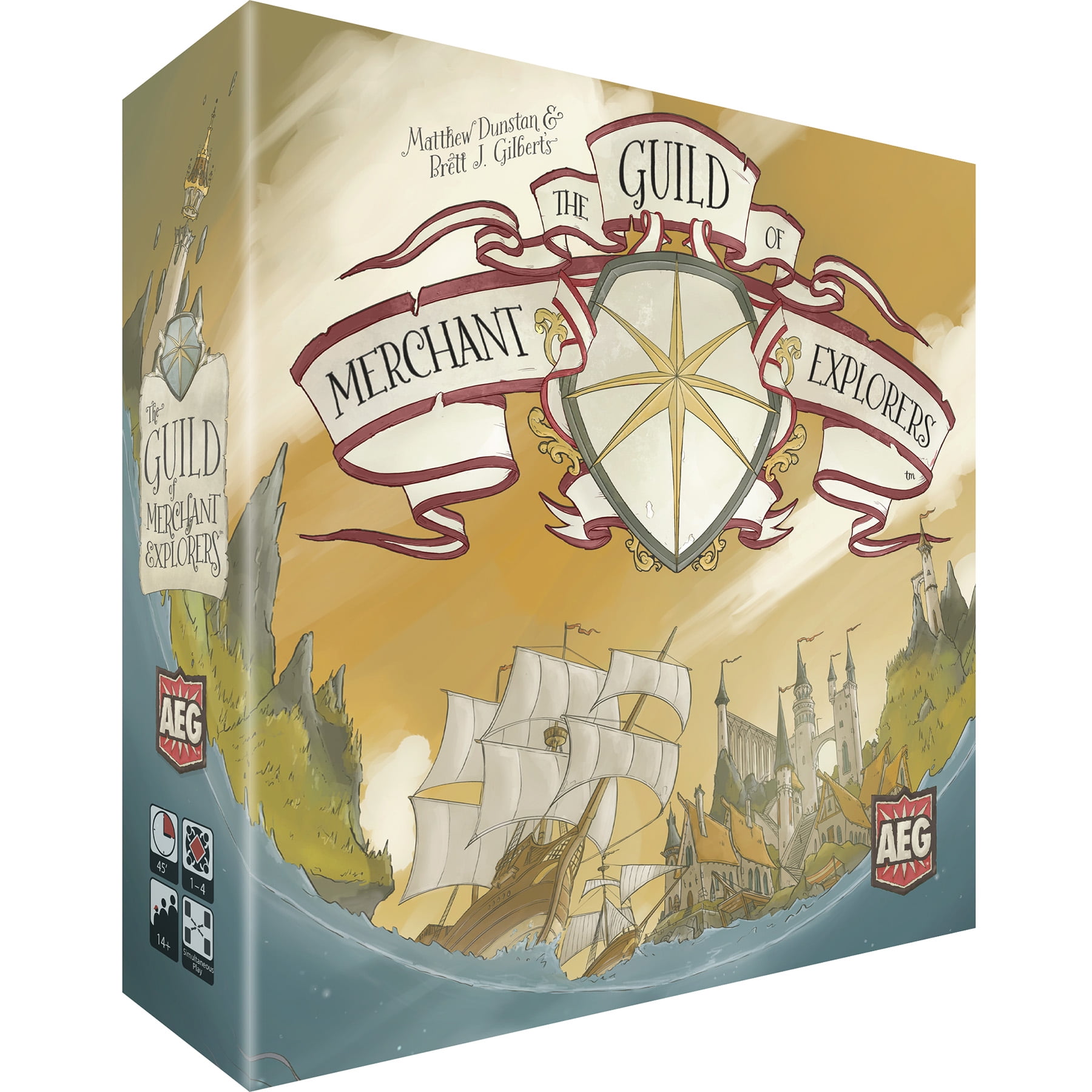 AEG: The Guild of Merchant Explorers - Strategy Board Game, 1-4 Players ...
