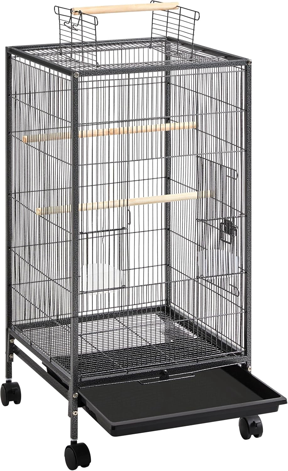 AEGFKD 40'' Height Metal Parakeet Cage Cockatiel Cage Medium Small ...