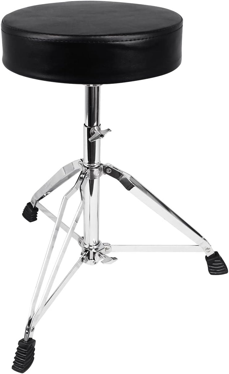 AEGFKD RDS30 Deluxe Thick Padded Drum Throne Stool, Adjustable Height ...