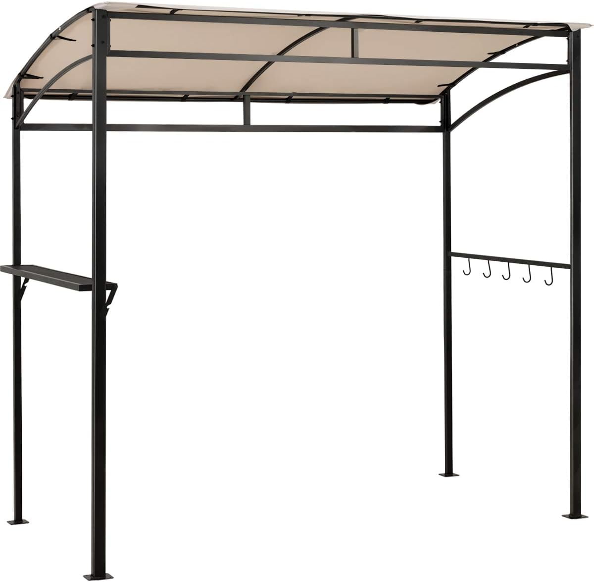 AEGFKD7x4.4ft Grill Gazebo, Patio Outdoor Backyard BBQ Canopy Shelter ...