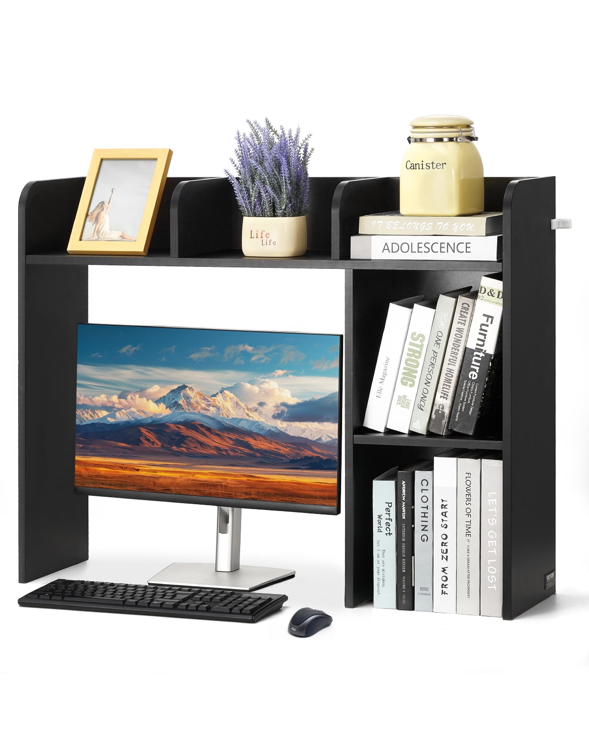 AEGFKDMulti functional desktop bookshelf, desktop storage and ...