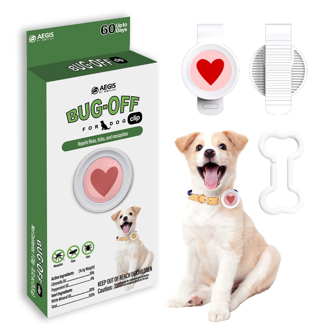 AEGIS BUG-OFF CLIPS, Repelling Flea, Tick & Mosquito made in Korea by ...