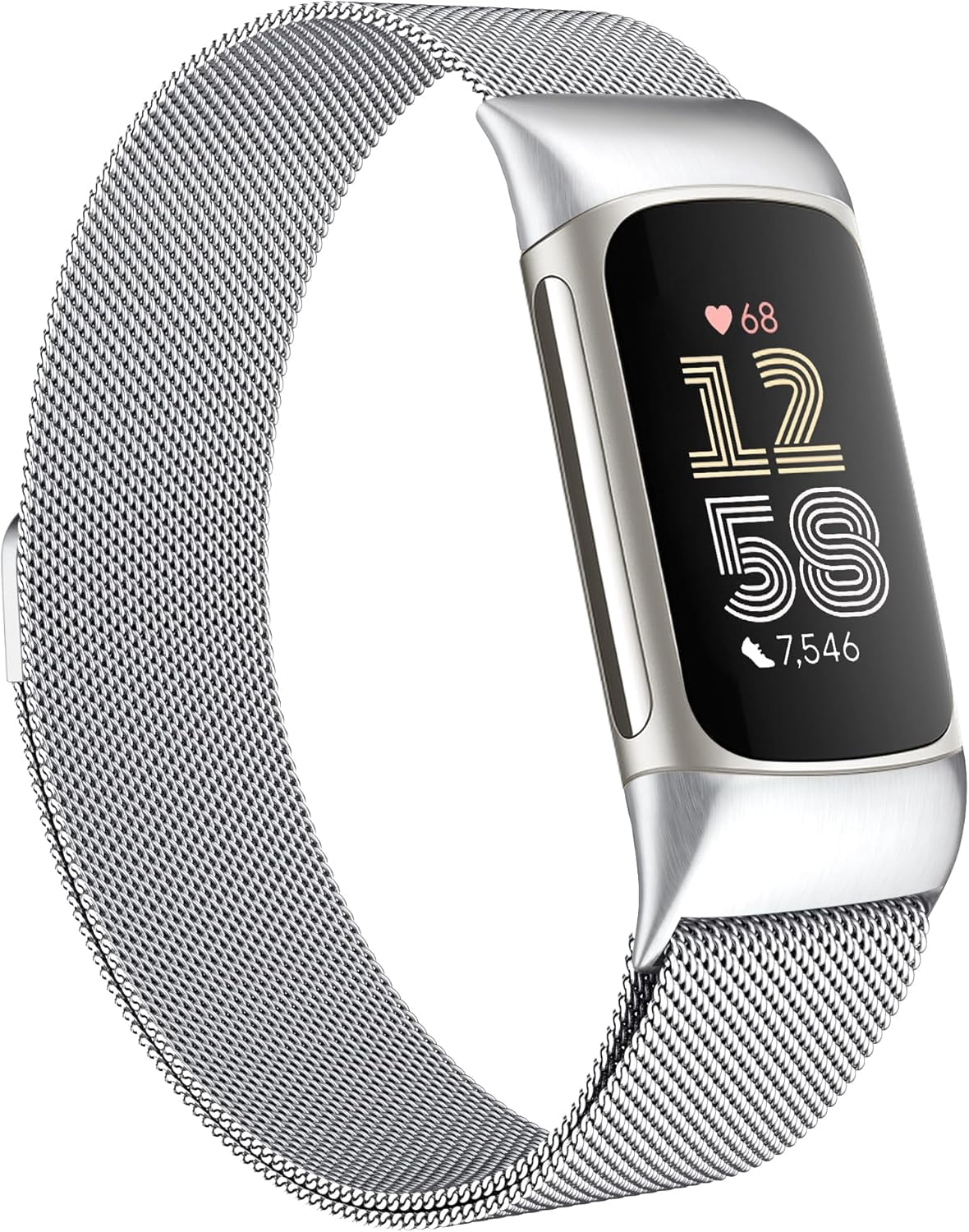 AEL Metal Mesh Loop Band - Adjustable Stainless Steel Strap for High ...
