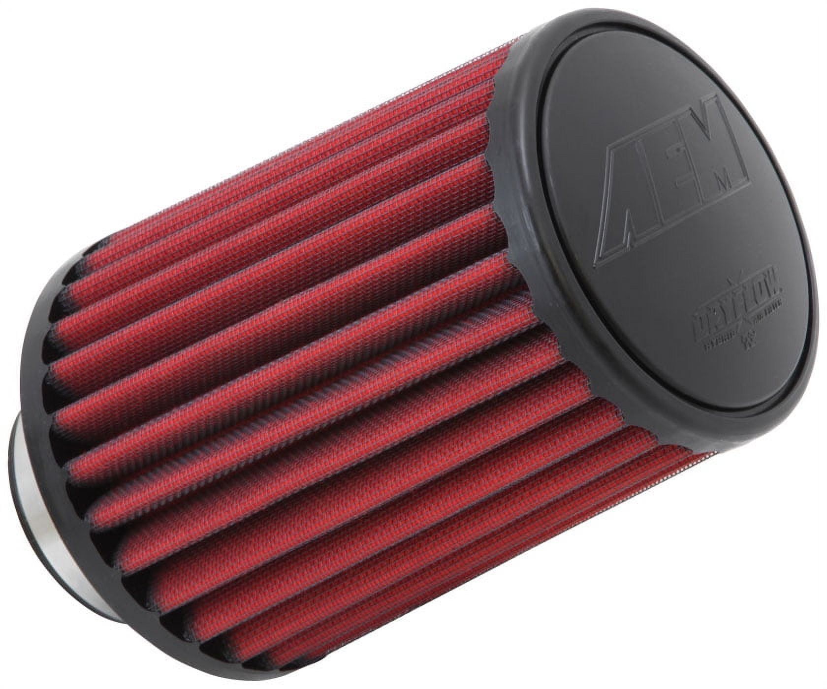 AEM 21-2157DK Universal DryFlow Clamp-On Air Filter: Round Tapered; 2. ...