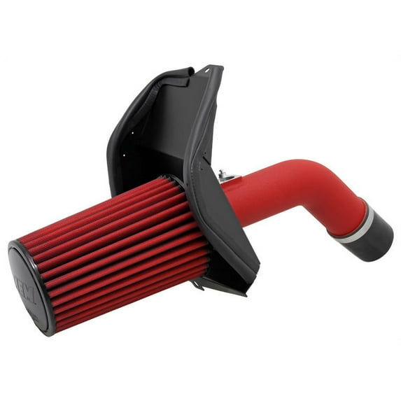 AEM 21-478WR Car Wrinkle Red Cold Air Intake System - Walmart.com