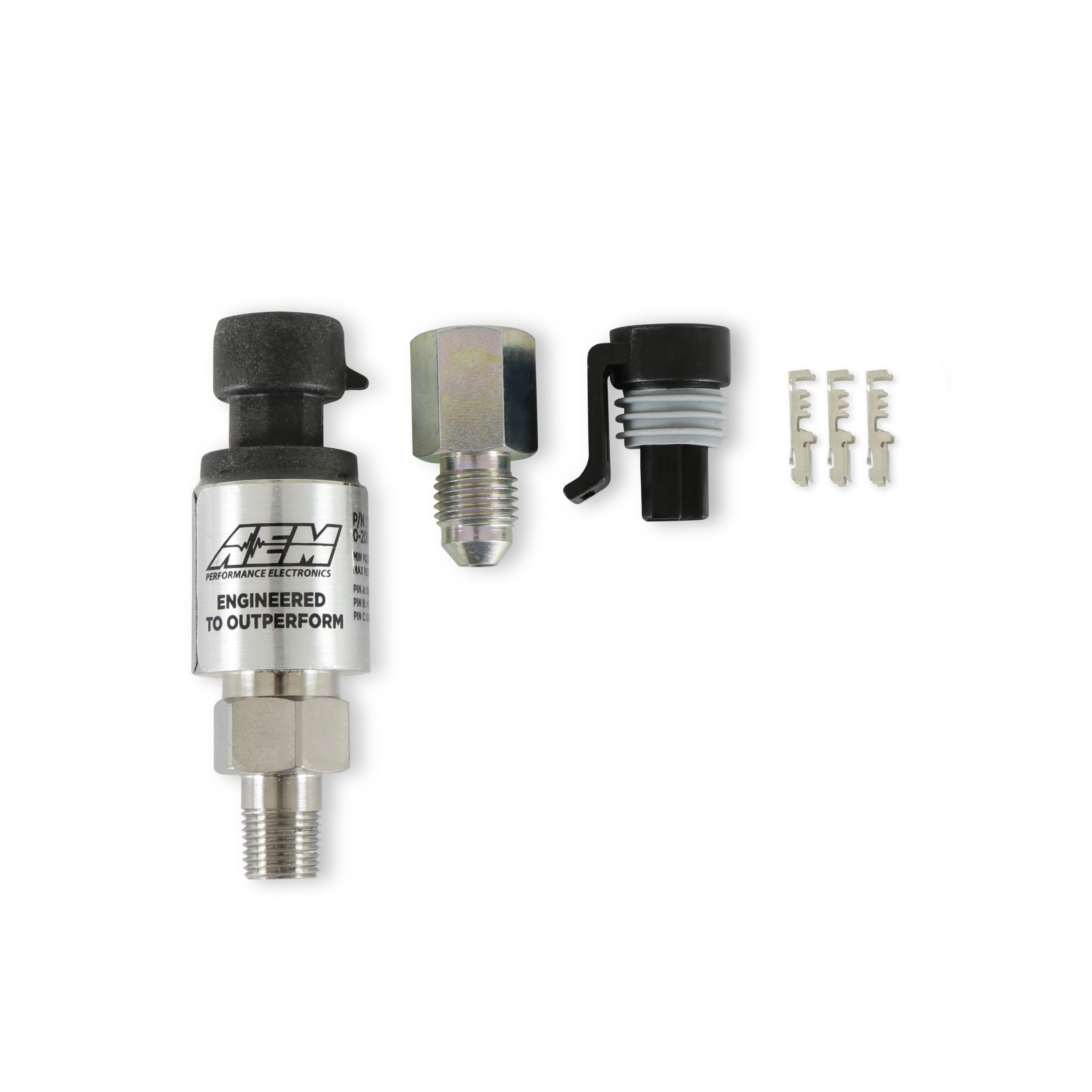 AEM 30-2130-2000 Stainless Steel 2000 PSIG Sensor Kit - Walmart.com