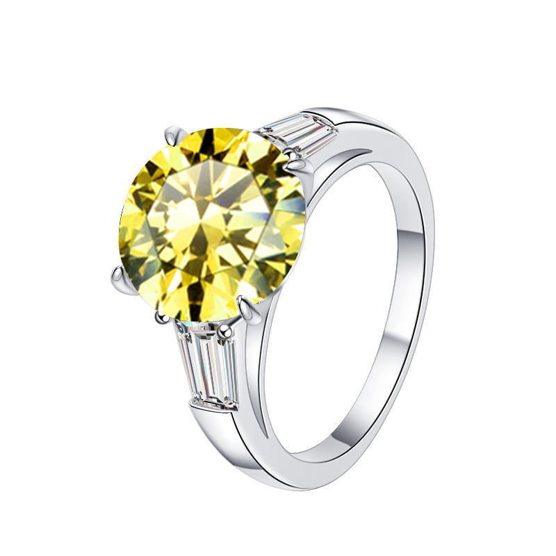 AEN D Color Moissanite 1 Karat GRA Six-Pointed Star Original Fashion ...