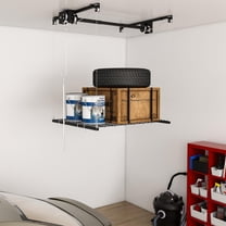 Montary 6x3 FT Overhead Garage Storage Rack for 10-12 FT Ceiling ...