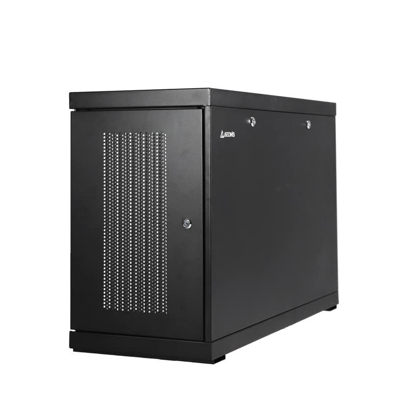 AEONS 5U Wall Mount Low-Profile Server Cabinet Network Rack Security ...