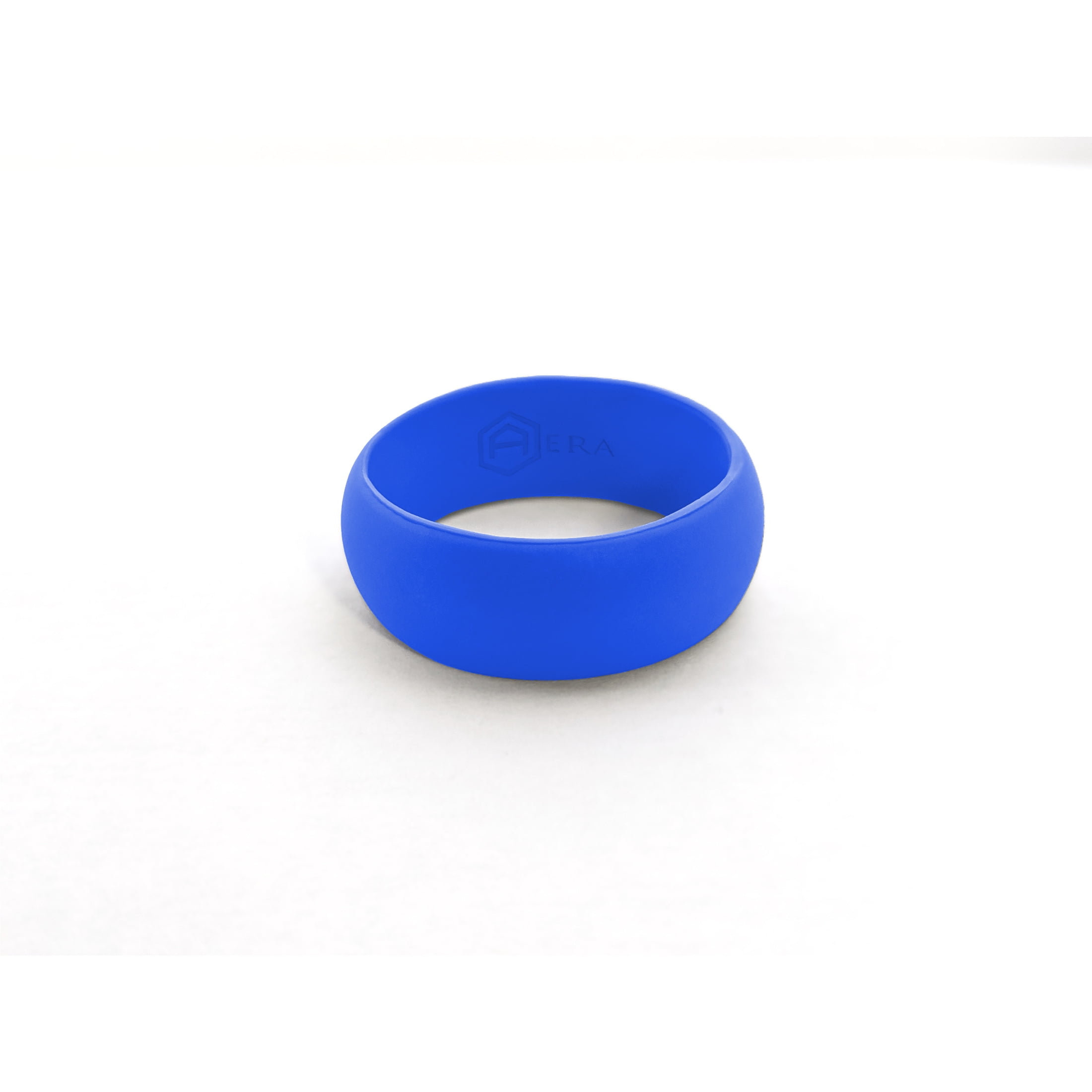 AERA Rings Mens Silicone Rubber Wedding Band Ring Hypoallergenic ...