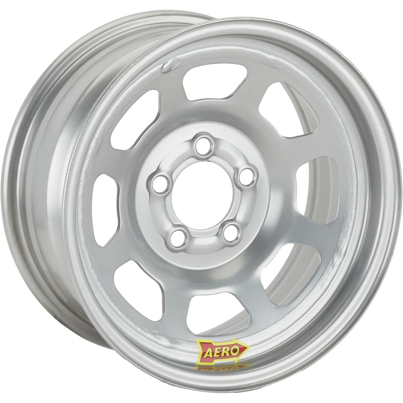 AERO 50 Series 15 x 7 Black DOT Certified Wheel, 3 Offset, 5 x 4.75 ...