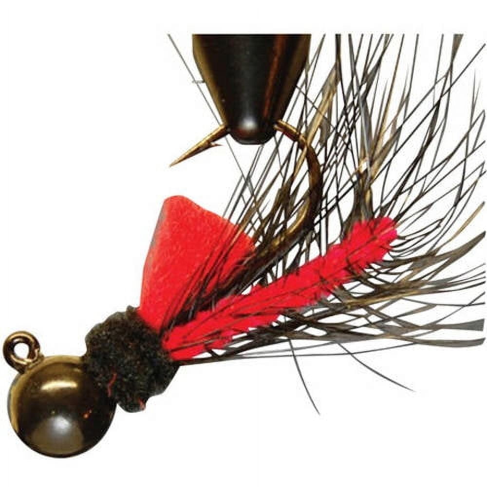 AERO JIG STEELHEAD AND SALMON JIG HKL - BLK/FLM 1/8 OZ - Walmart.com