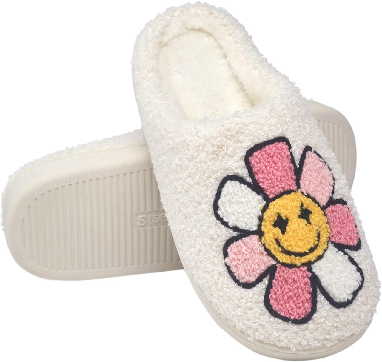 AEROPO_STALE Women's Slippers - Fuzzy Cushioned Comfort Slip-On House ...