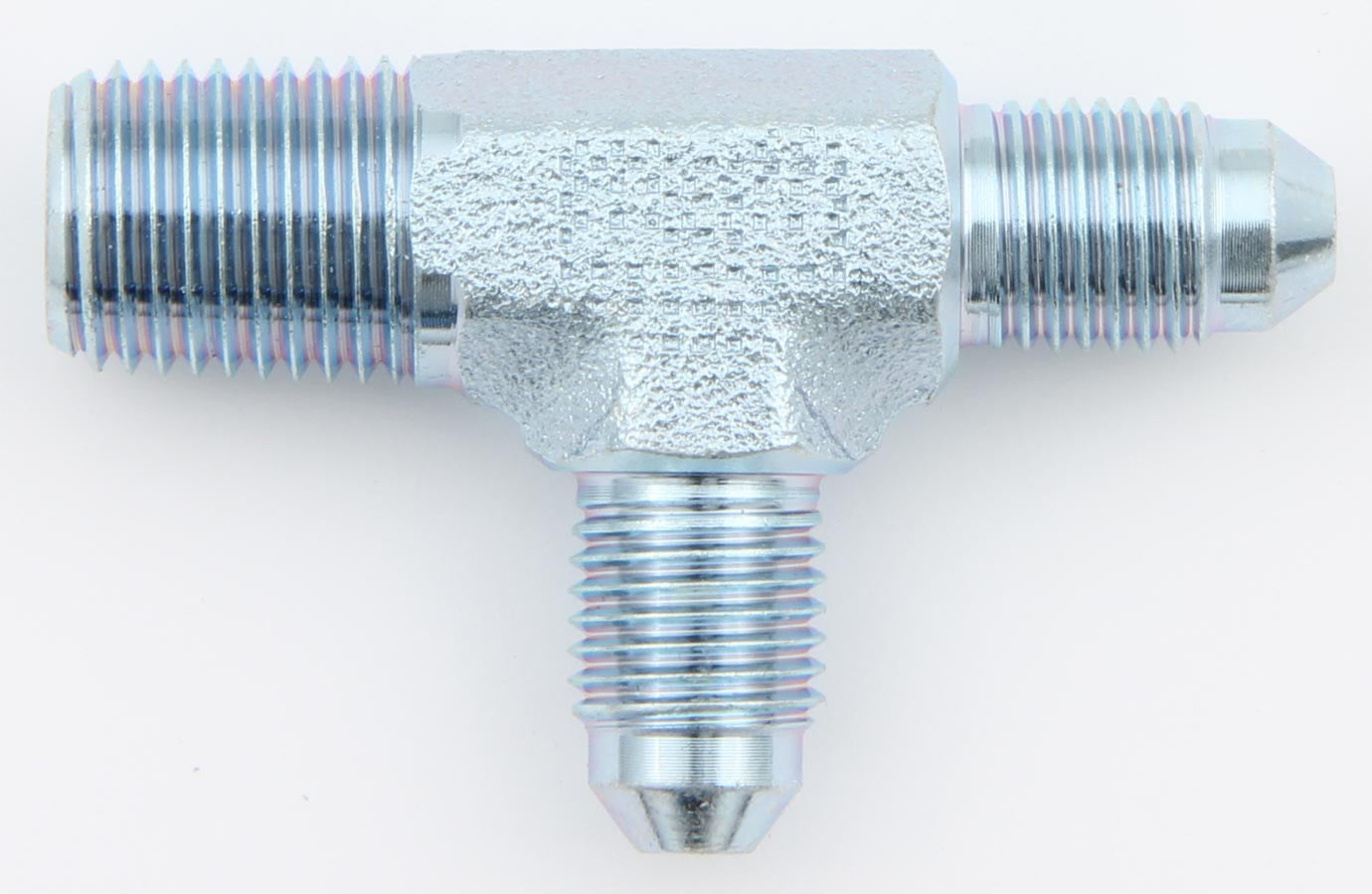 AEROQUIP FCM2704 AN-NPT Fittings and Components Male Run Tee Steel #6 ...