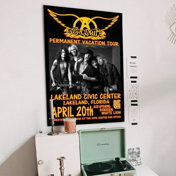 AEROSMITH REP.LI.CA 1988 CONCERT POSTER Size 24''x36'' - The Basic Shop ...