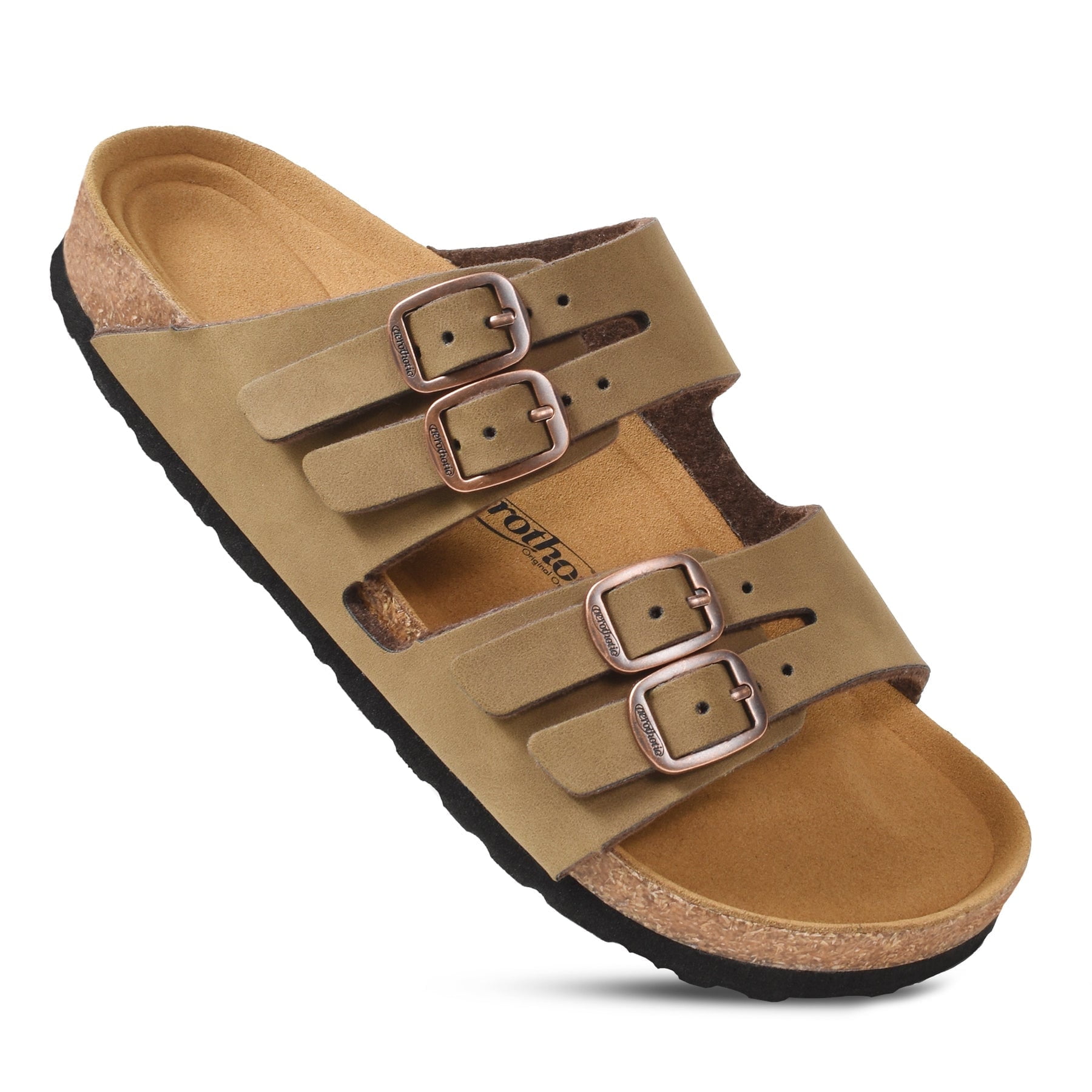 AEROTHOTIC Arch Support Recovery Slides for Women Comfy Memory Foam ...