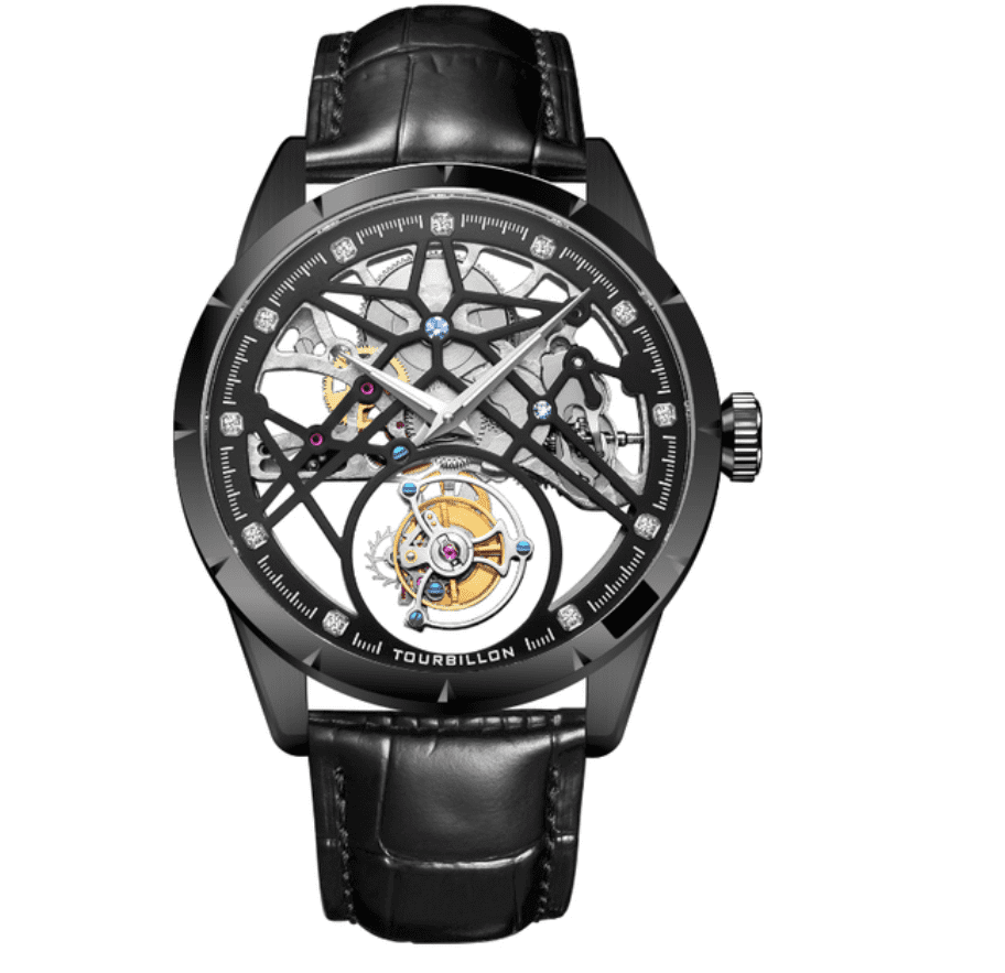 AESOP Men Flying Tourbillon Movement Mechanical Automatic Luxury ...