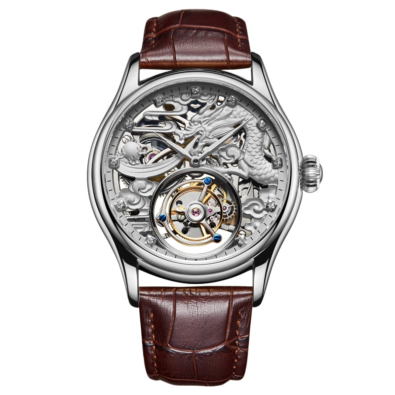 AESOP Men Flying Tourbillon Movement Mechanical Automatic Luxury ...