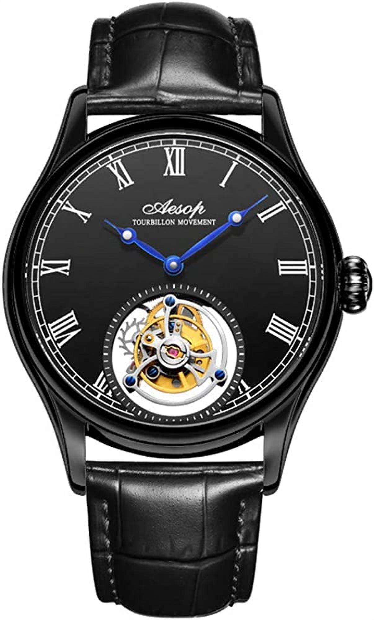 AESOP Wristwatch Analog Manual Winding Mechanical Watch Men's Stainless ...