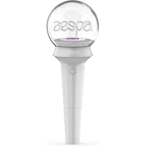 AESPA Official Lightstick with Photocards Set Fanlight Light Stick Merch Merchandise Concert ...